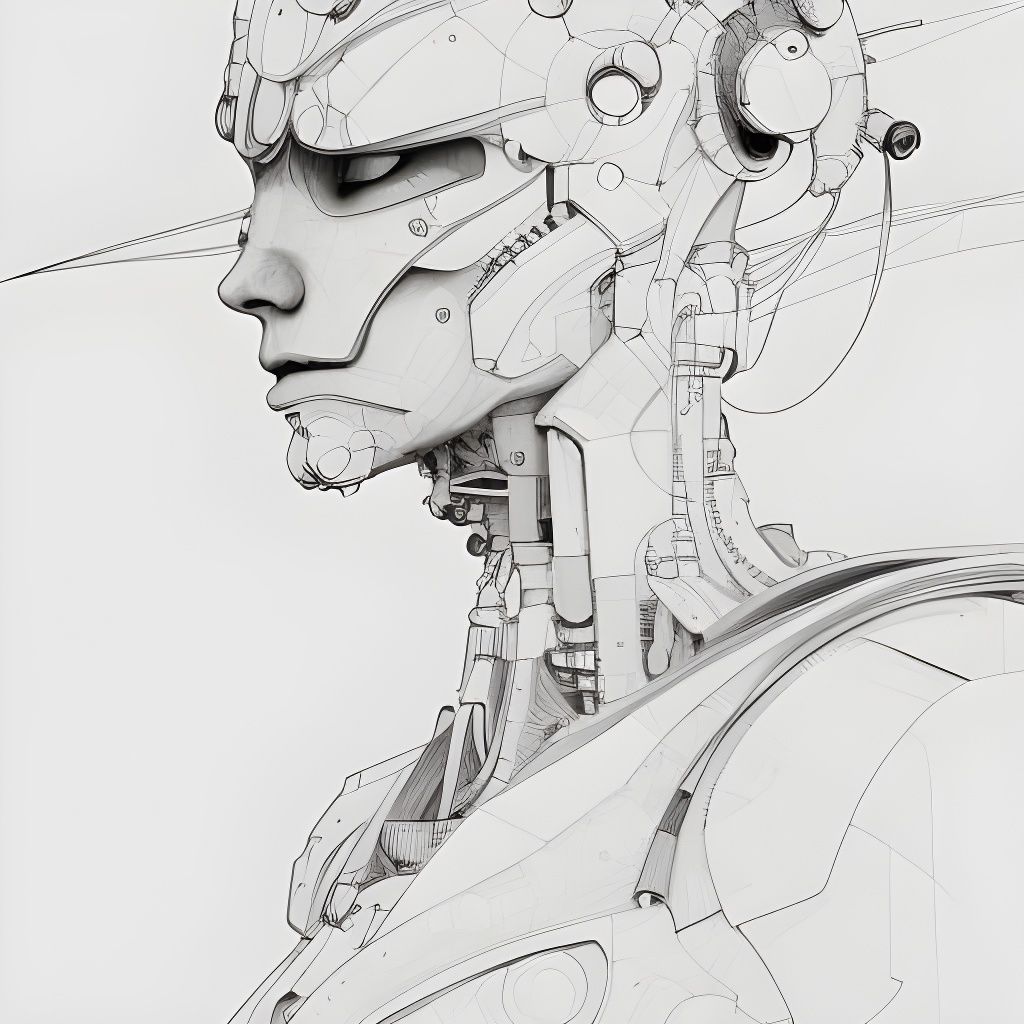 Cyborg design 3 - AI Generated Artwork - NightCafe Creator