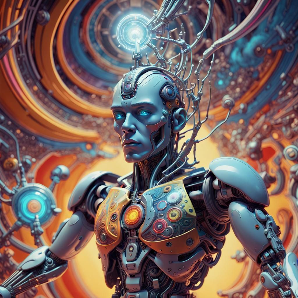 Cyborg - AI Generated Artwork - NightCafe Creator