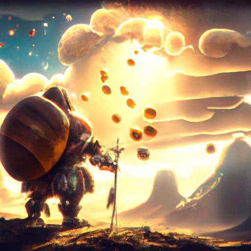 Potato knight - AI Generated Artwork - NightCafe Creator