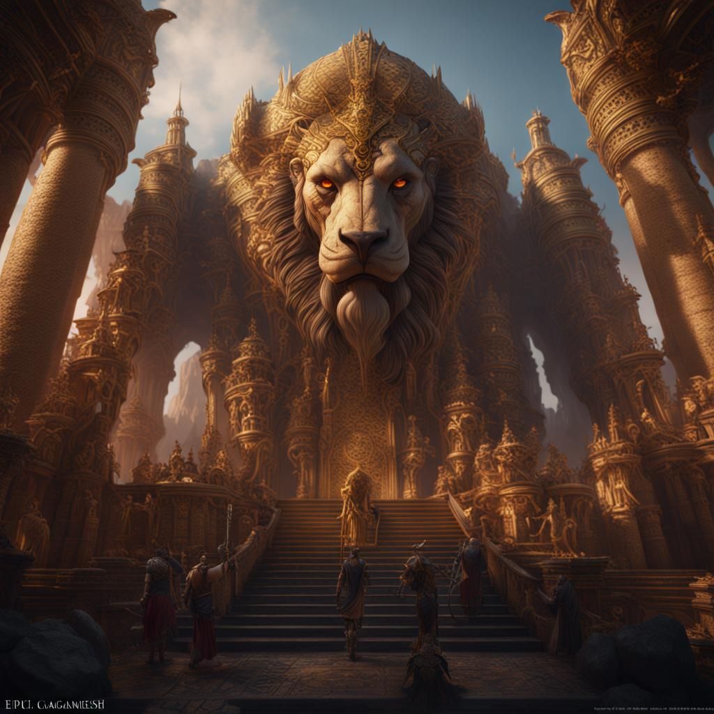 The Epic of Gilgamesh - AI Generated Artwork - NightCafe Creator