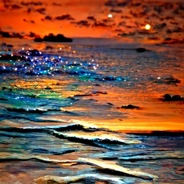 Sunset - AI Generated Artwork - NightCafe Creator