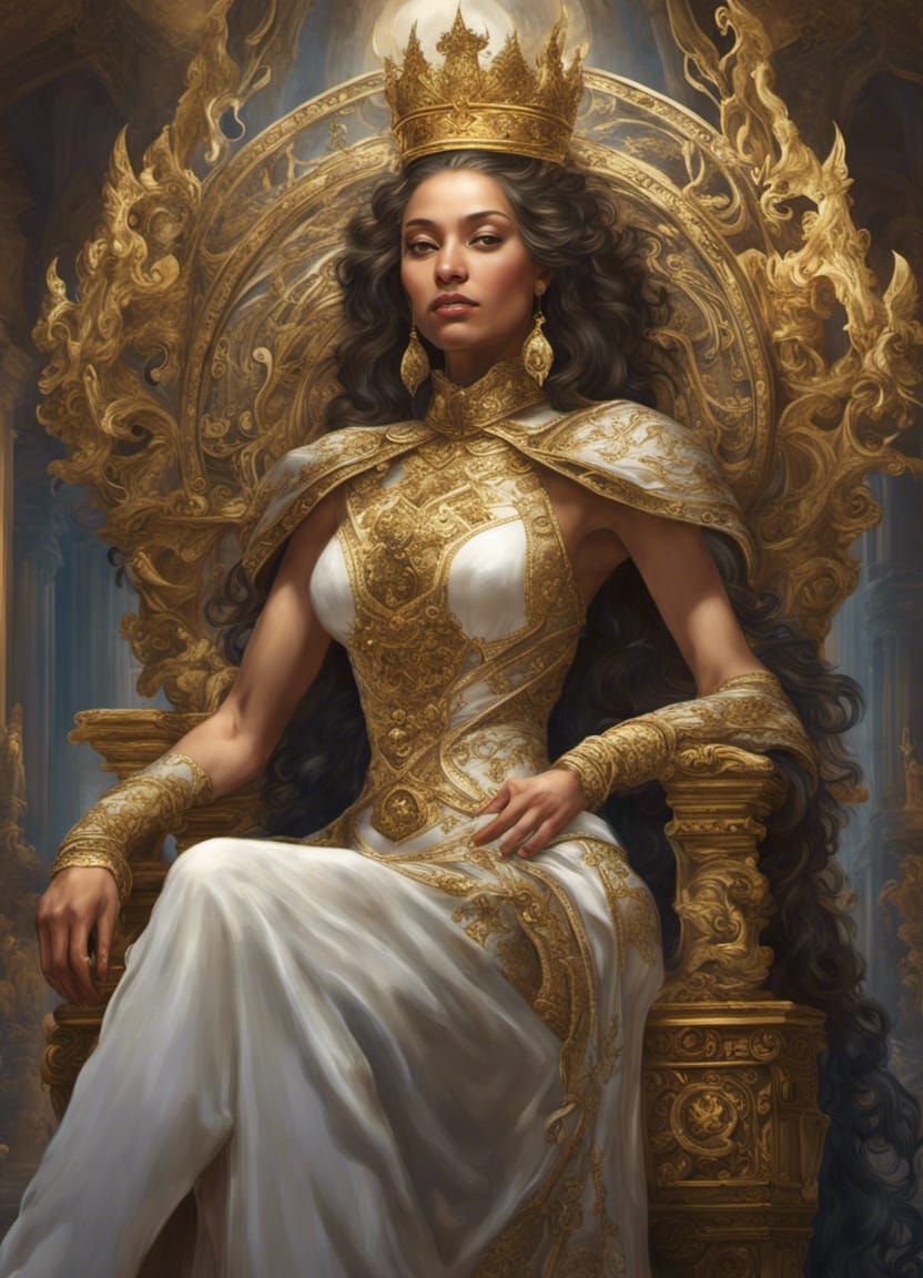 The Graceful Queen - AI Generated Artwork - NightCafe Creator