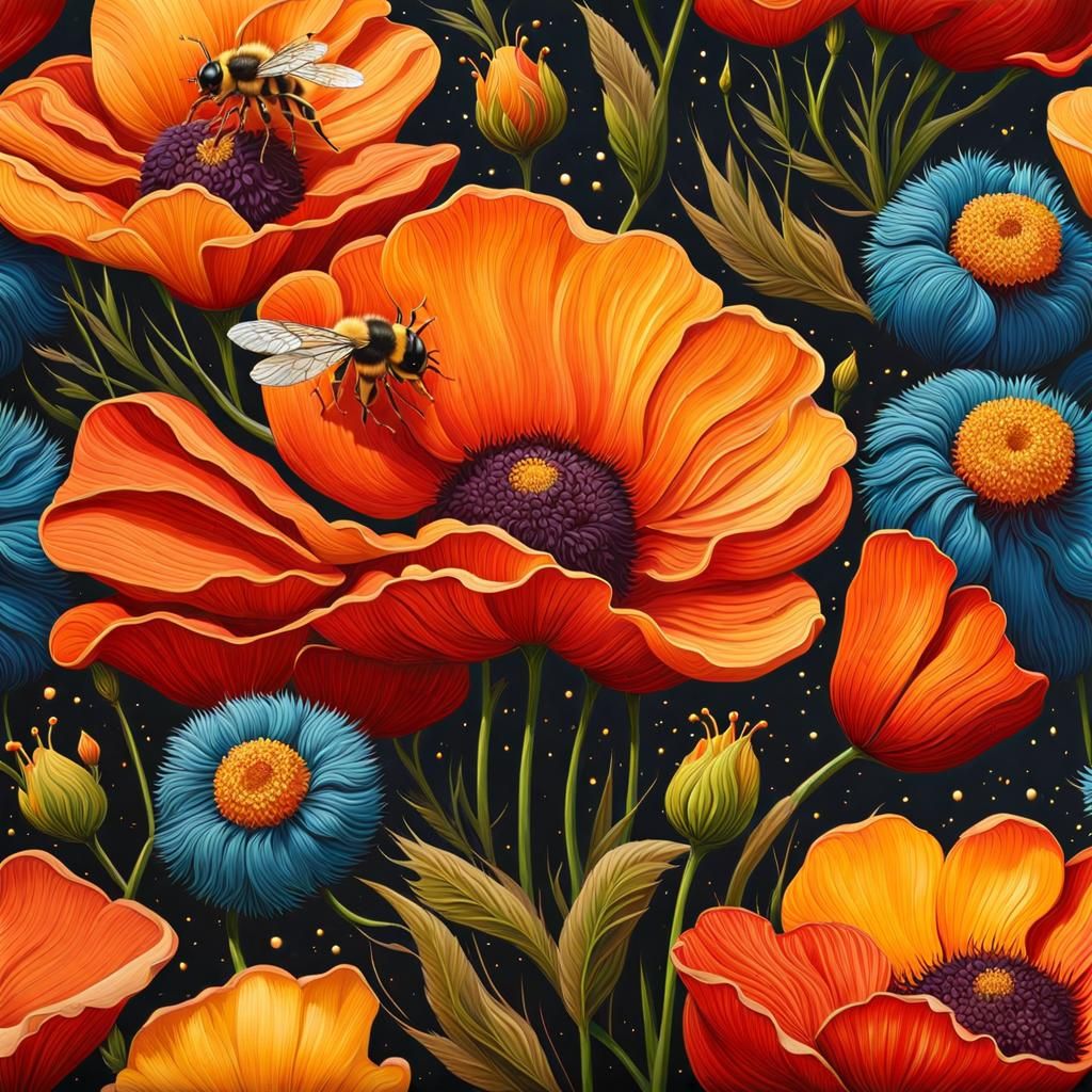 Red splendour - AI Generated Artwork - NightCafe Creator