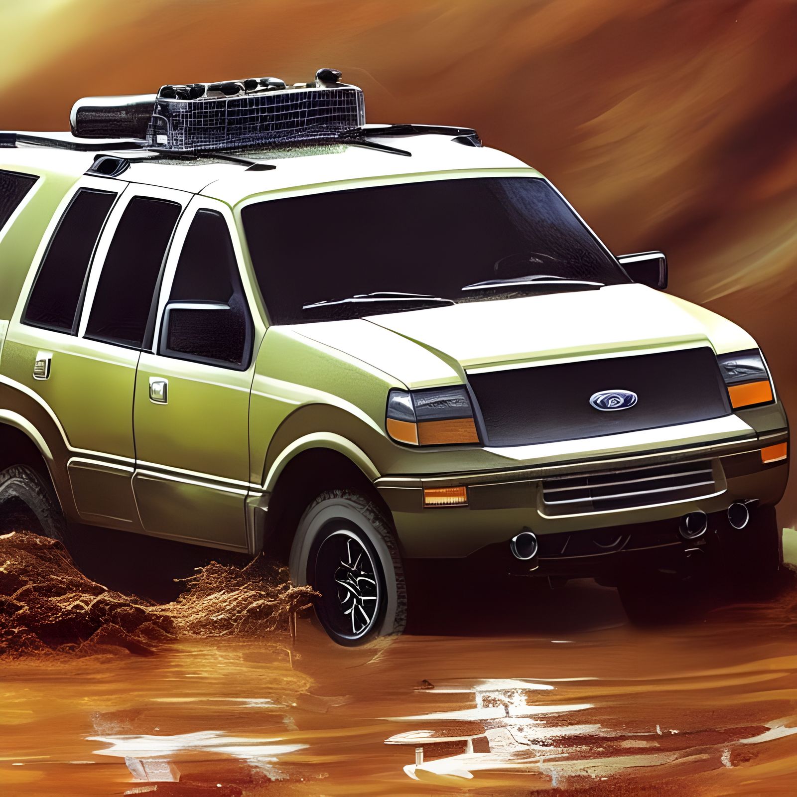 Expedition off road - AI Generated Artwork - NightCafe Creator