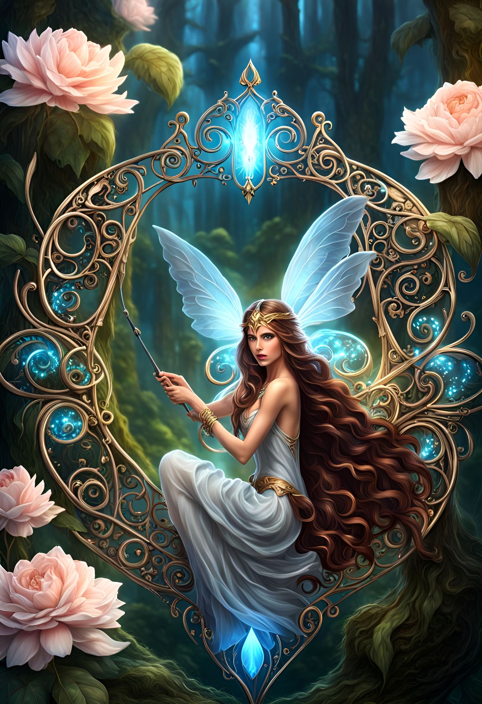Pixie Princess - AI Generated Artwork - NightCafe Creator