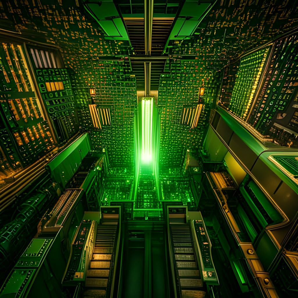 Inside computer - AI Generated Artwork - NightCafe Creator