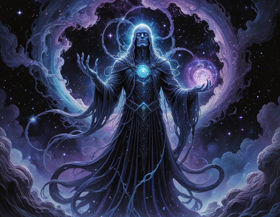 The Cosmic Voidwalker: Reality Beyond the Stars - AI Art