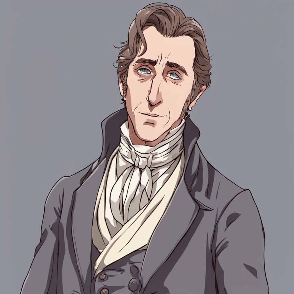 Regency Gentleman anime style - AI Generated Artwork - NightCafe Creator