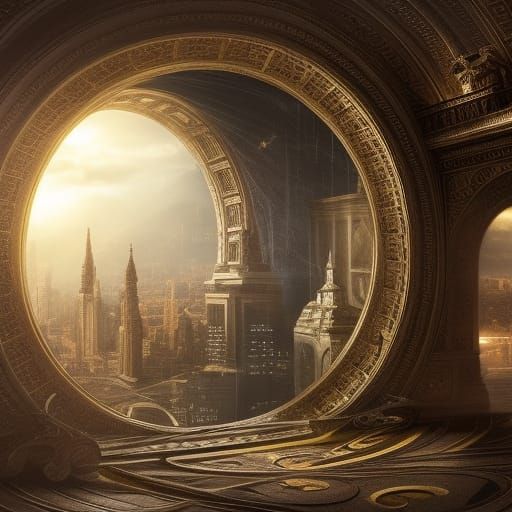 Stargate - AI Generated Artwork - NightCafe Creator