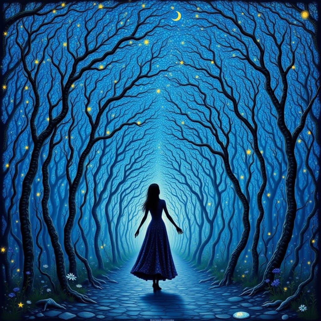 Blue creation - Blue creation