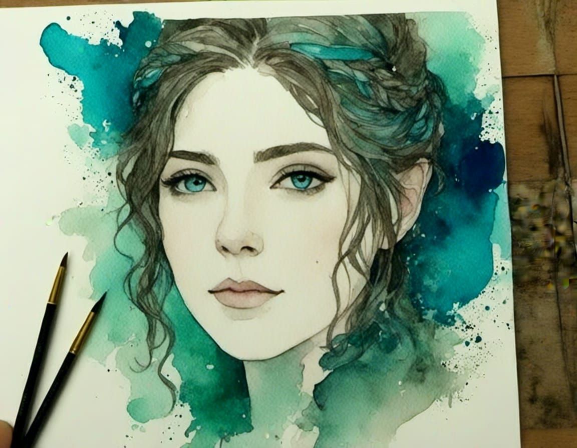 Watercolor - AI Generated Artwork - NightCafe Creator