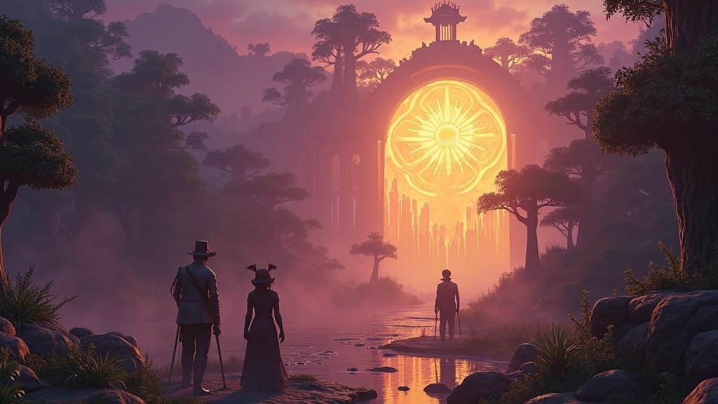 Heading toward the Nether portal. - Heading toward the Neth...