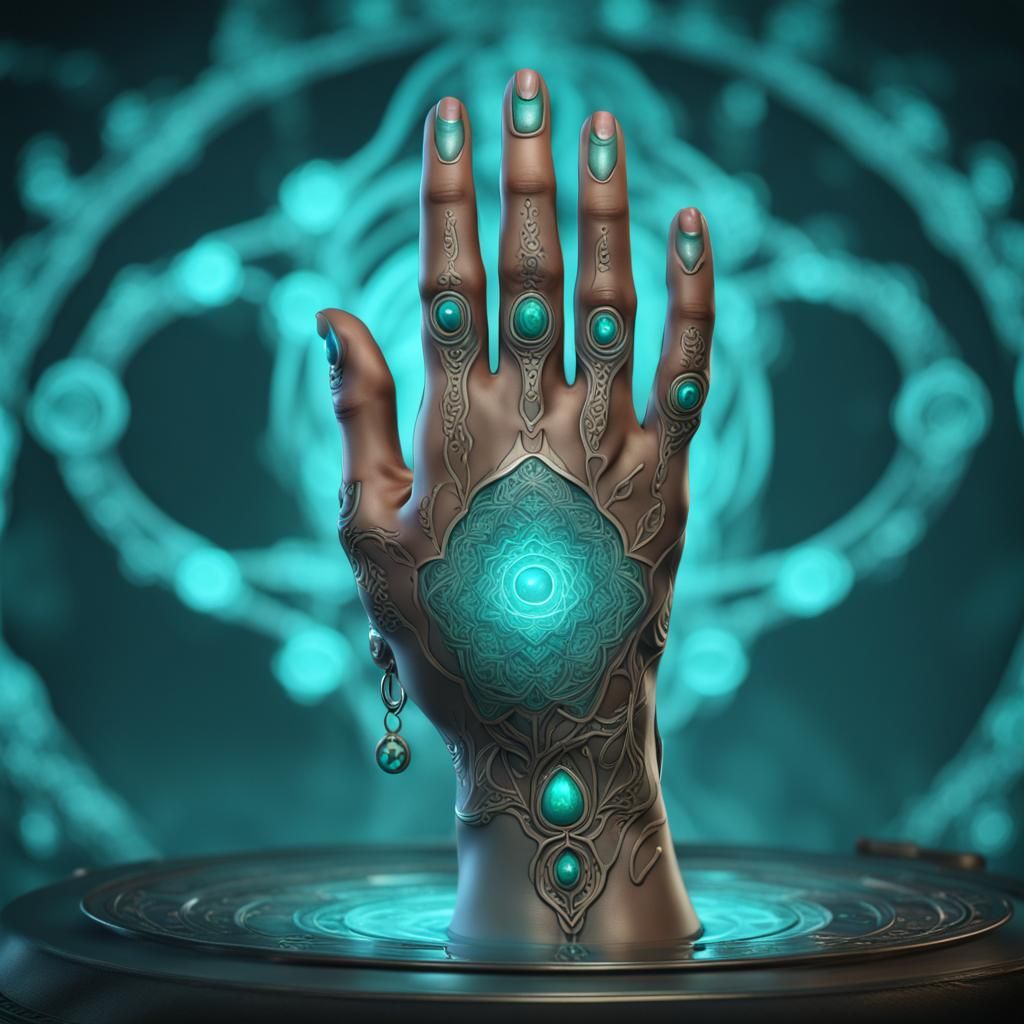 Mystic Hand 13 - AI Generated Artwork - NightCafe Creator