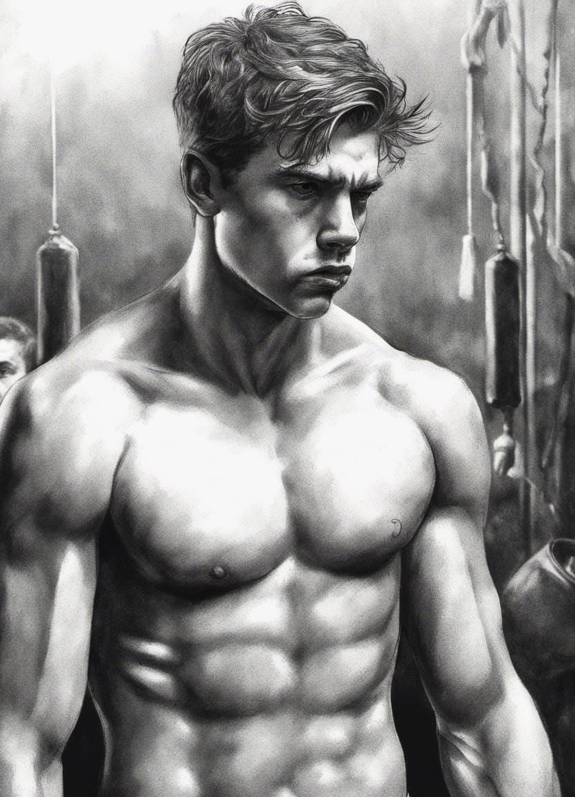 A Bodybuilder Lad - AI Generated Artwork - NightCafe Creator