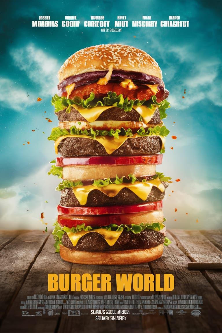 Burger World: Appetite for Destruction - AI Generated Artwork ...