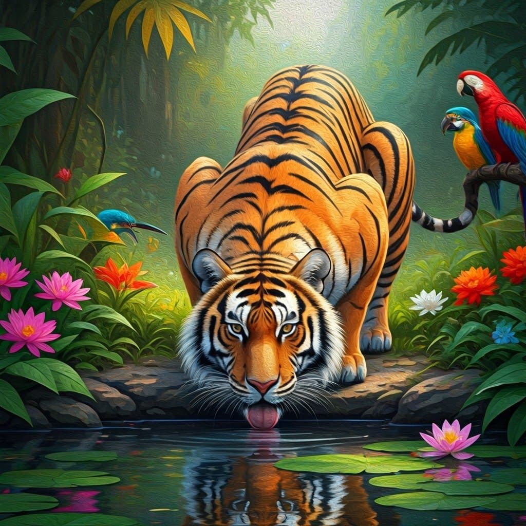 Thirsty tiger - Thirsty tiger