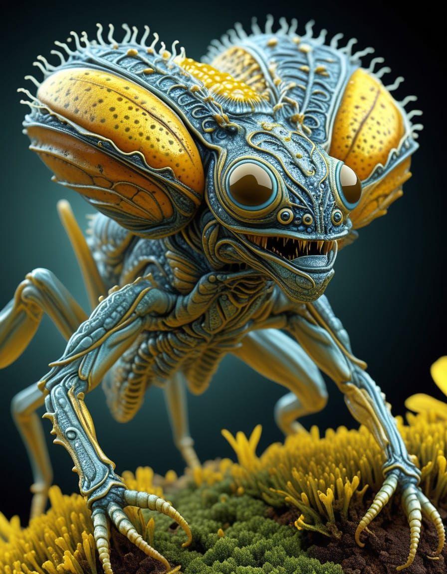 Self-Aware Hopper type with Teeth...