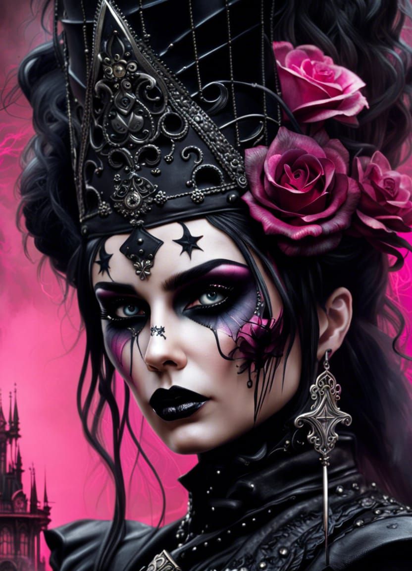 Gothic queen - AI Generated Artwork - NightCafe Creator