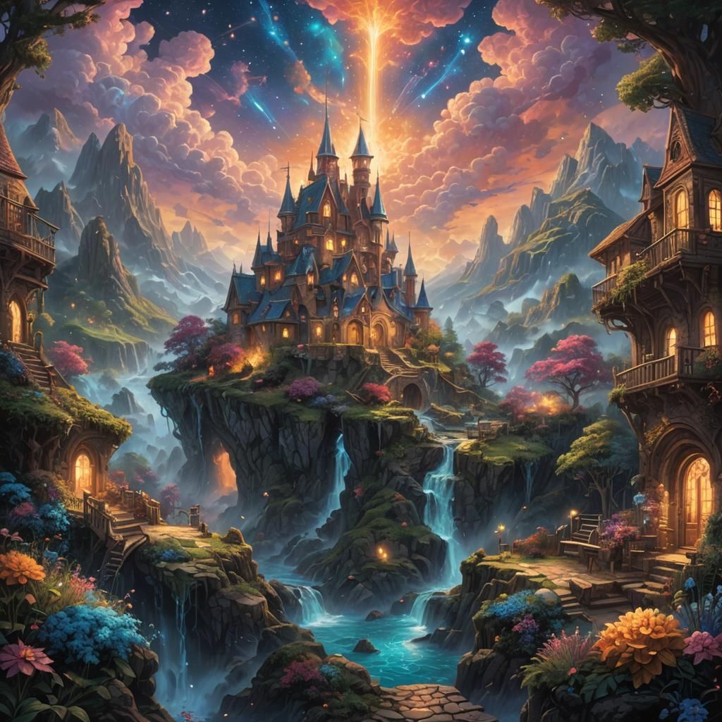 Enchanted Lands - AI Generated Artwork - NightCafe Creator