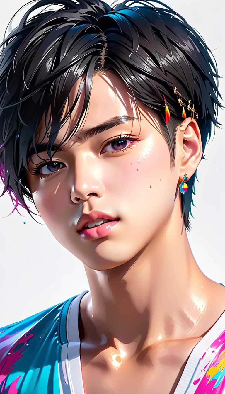 Kpop Idol Series - AI Generated Artwork - NightCafe Creator