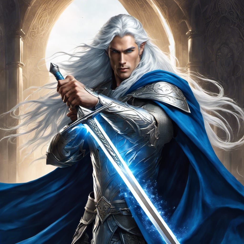 Valeris Bladesong, Knight-Captain of Tes'Solaris - AI Generated Artwork ...