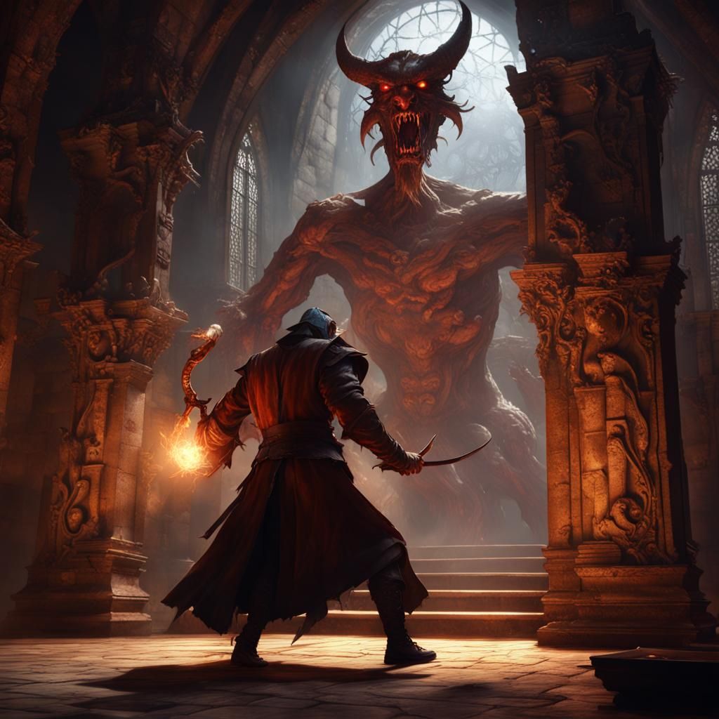 The Gatekeeper - AI Generated Artwork - NightCafe Creator