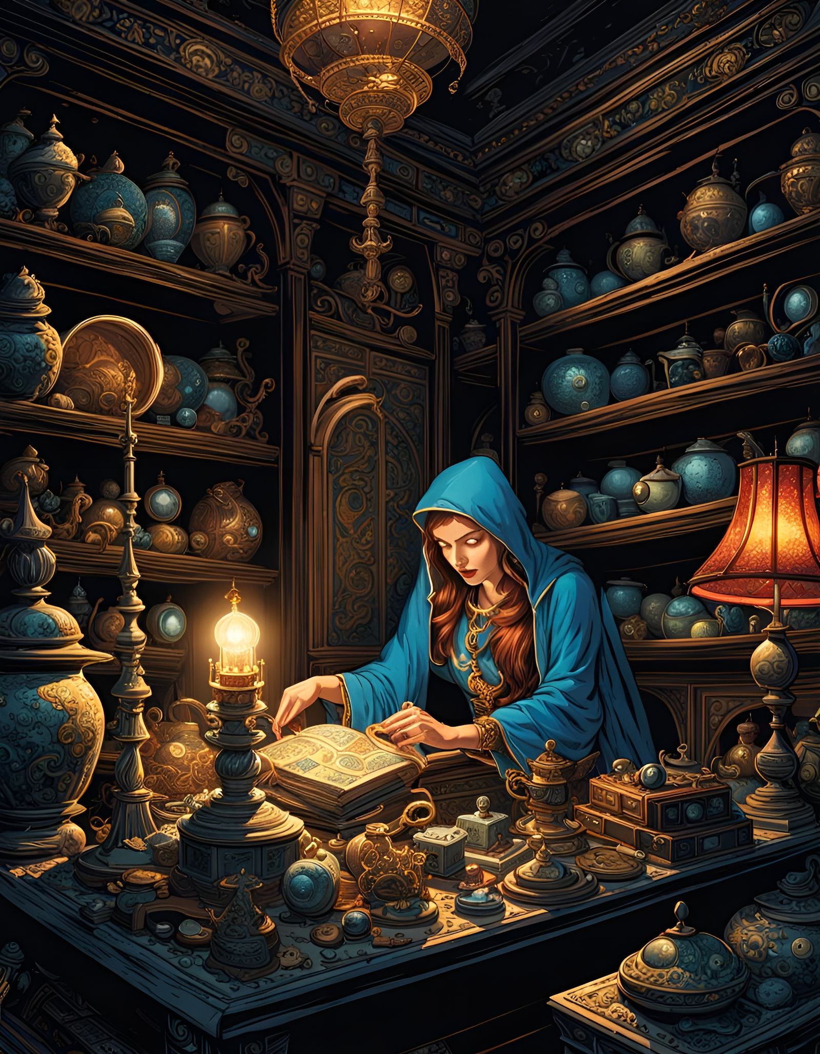 Digging through expensive clutter. - AI Generated Artwork - NightCafe ...