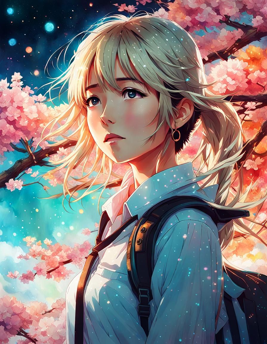 Kaori Miyazono - AI Generated Artwork - NightCafe Creator