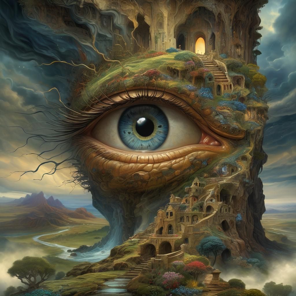Surreal Landscape - AI Generated Artwork - NightCafe Creator