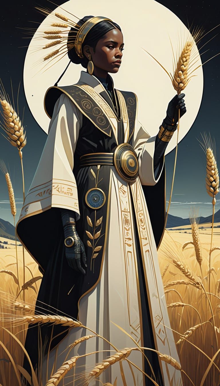 Ceres, Roman Goddess of Fertility, Wheat, and Motherly Love 1.