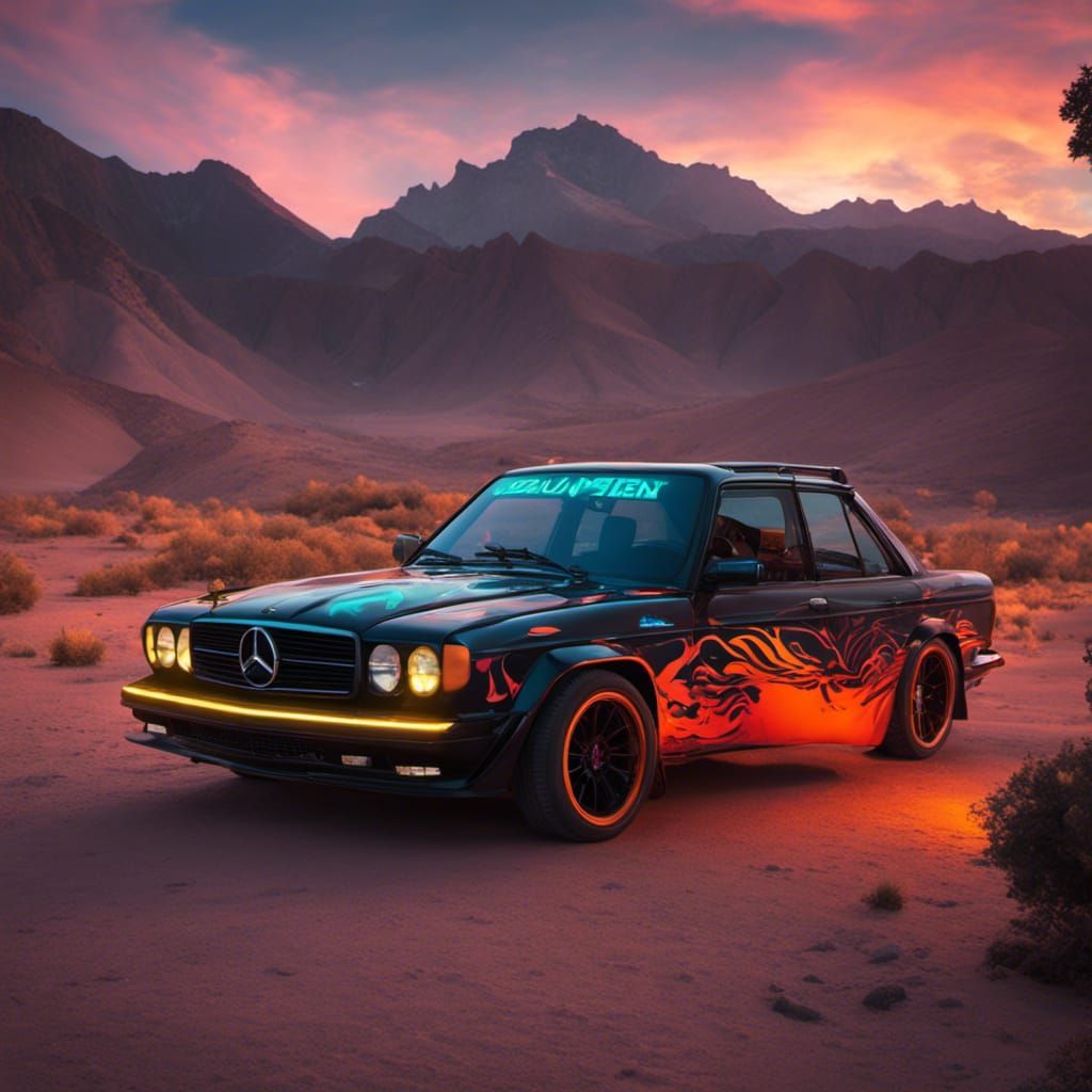 Mercedes-Benz 190E Sports Concept Car 1.0 - AI Generated Artwork ...