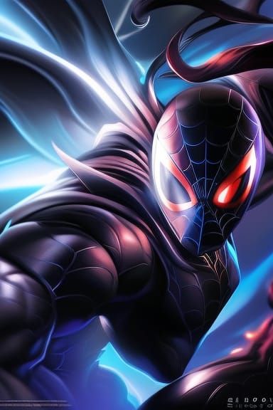 Spiderman Symbiote 03 - AI Generated Artwork - NightCafe Creator