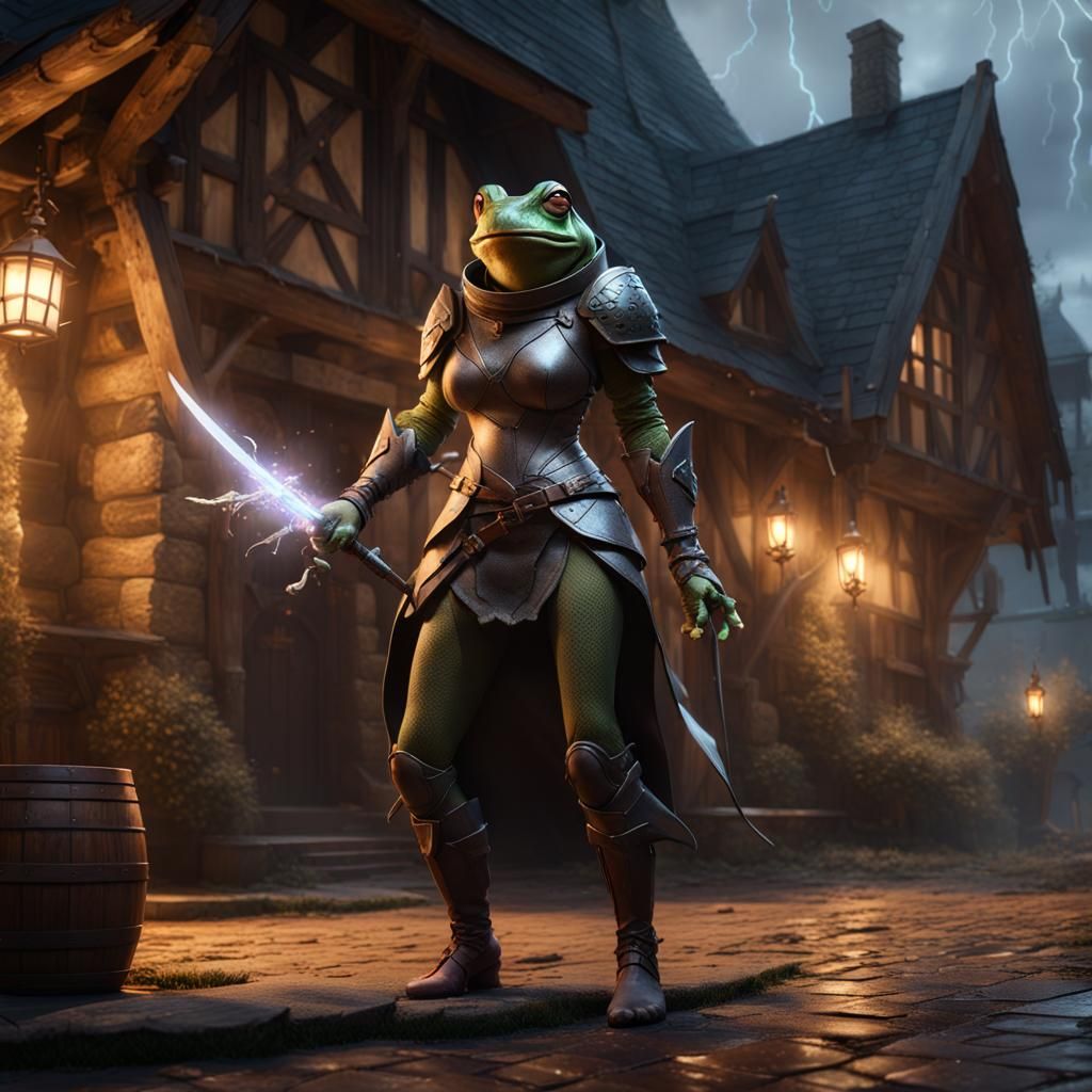 Ayu Female Shapeshifter - AI Generated Artwork - NightCafe Creator