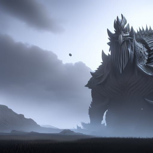 A Great Kaiju! - AI Generated Artwork - NightCafe Creator