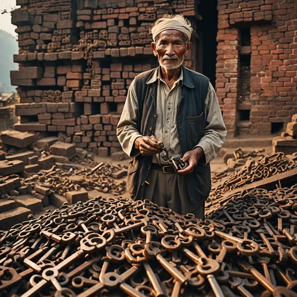 The key man of Tibet.. - AI Generated Artwork - NightCafe Creator