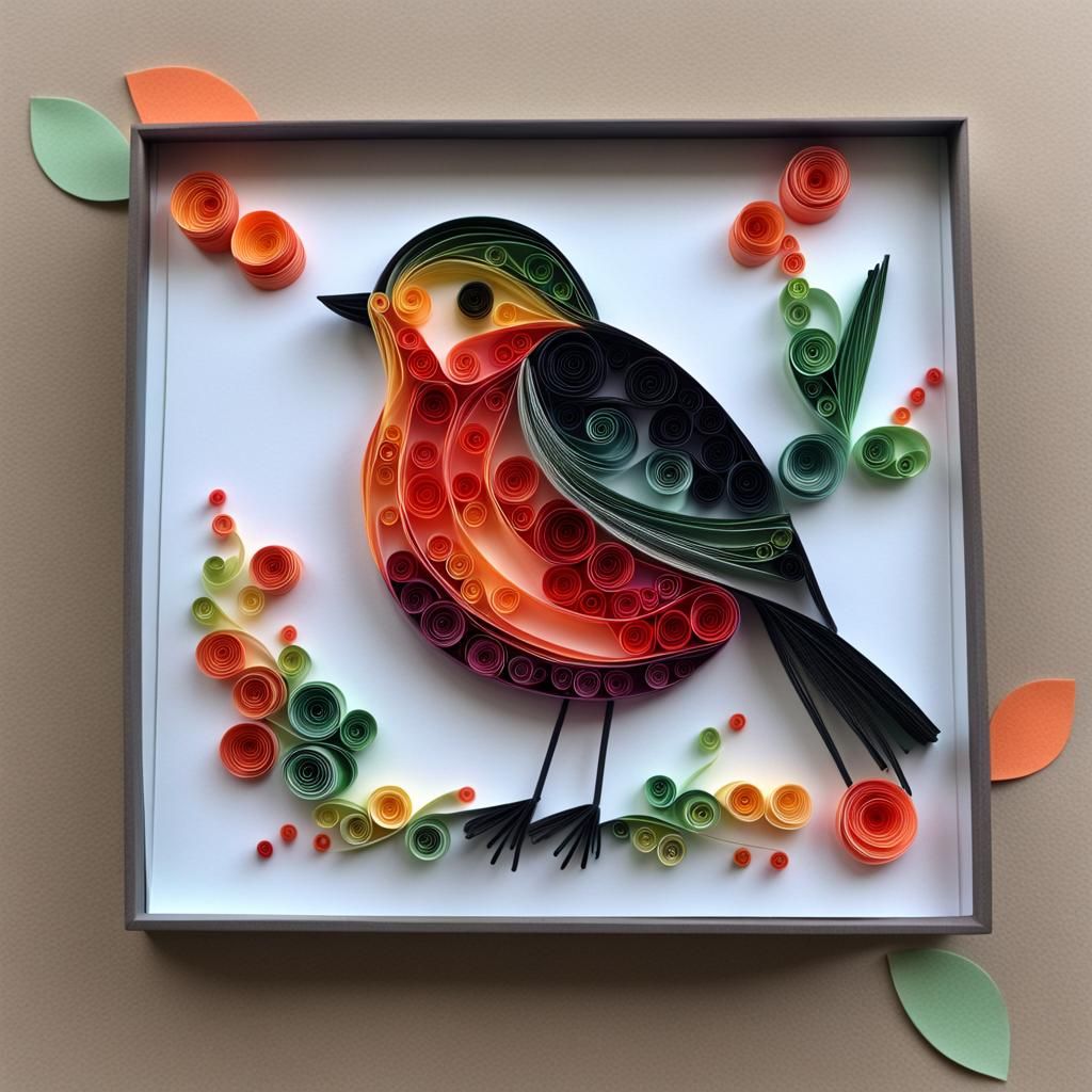 Quilled Birds Quilled Paper Art Quilling Animals Paper