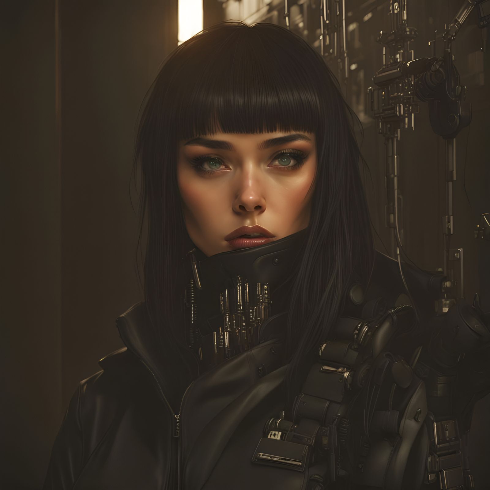 Cyberpunk Merc - AI Generated Artwork - NightCafe Creator