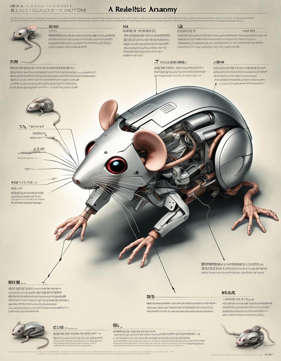 Robotic Mouse - AI Generated Artwork - NightCafe Creator