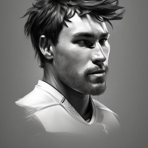 Rugby player - AI Generated Artwork - NightCafe Creator