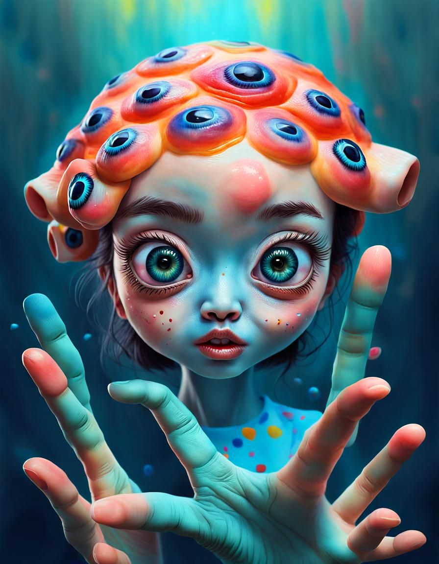 Hand Eye Coordination - AI Generated Artwork - NightCafe Creator