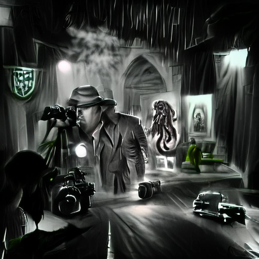 Private investigator. - AI Generated Artwork - NightCafe Creator