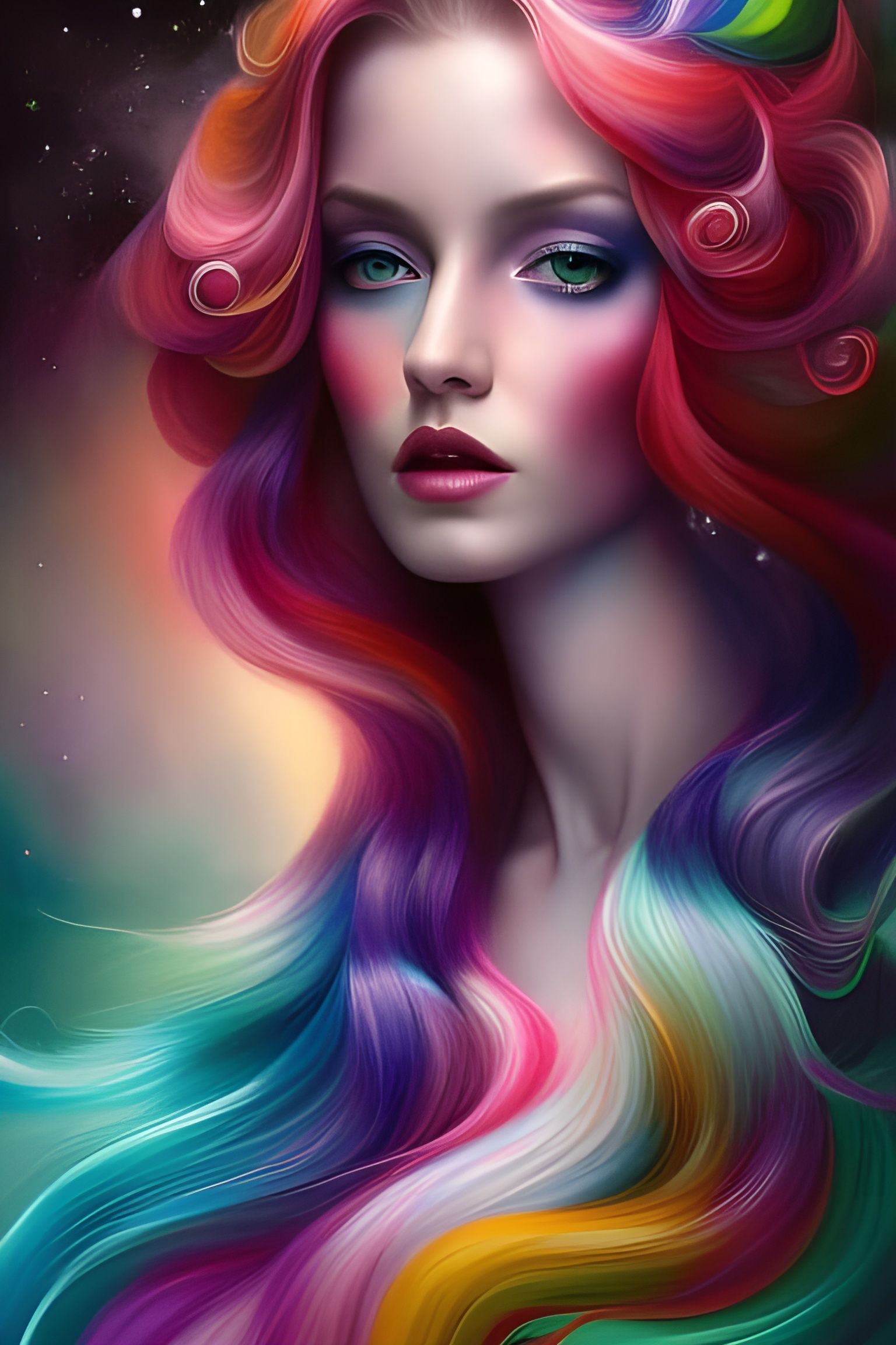 My Little Pony As A Woman - AI Generated Artwork - NightCafe Creator