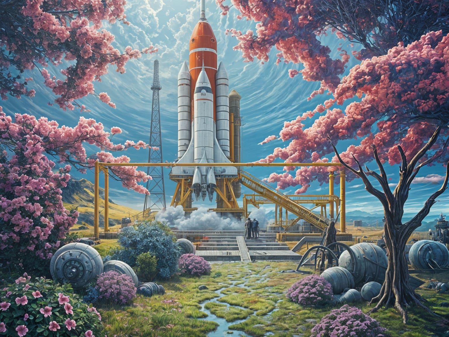 Technology, futuristic, perfect detailed, an sop... - AI Art