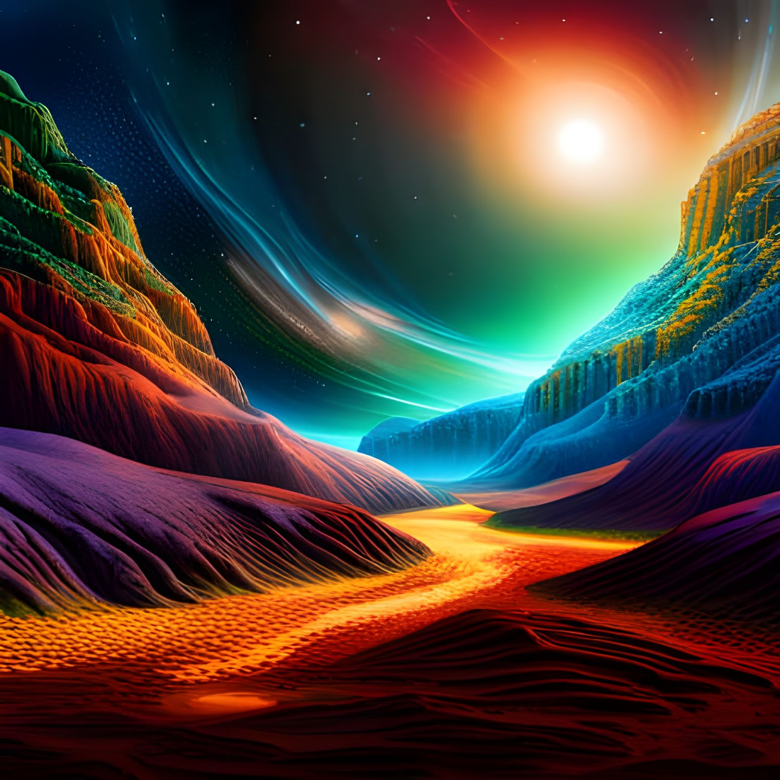 Dreamscape - AI Generated Artwork - NightCafe Creator