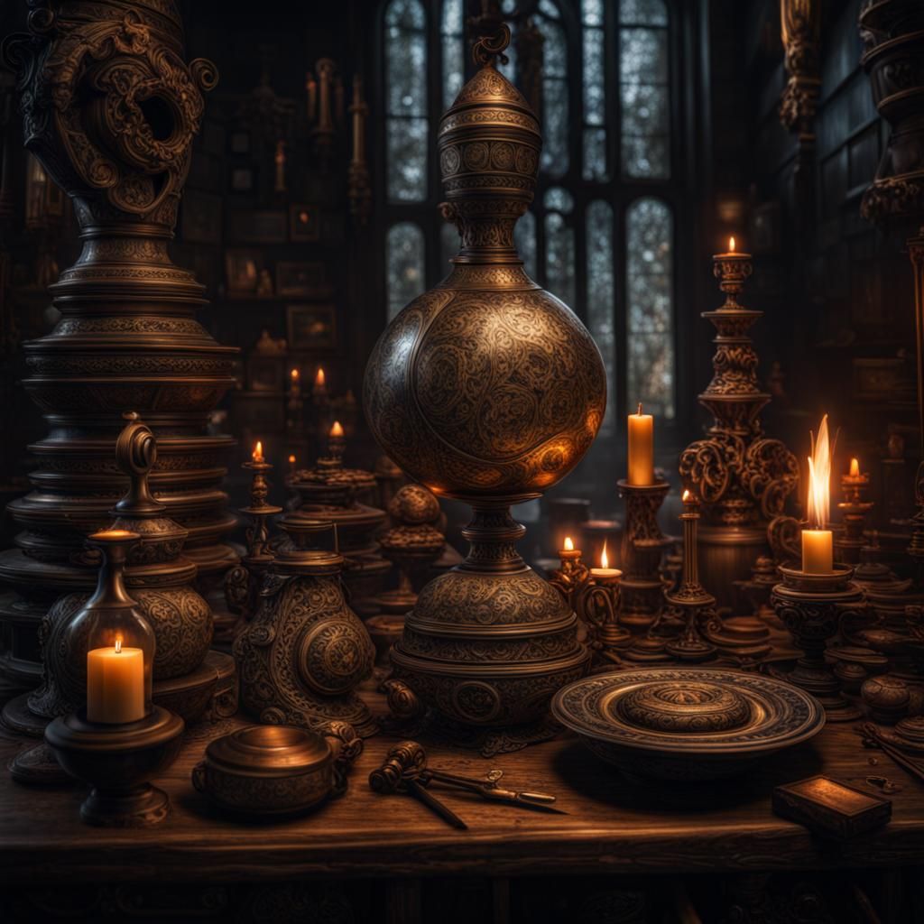 Alchemy - AI Generated Artwork - NightCafe Creator