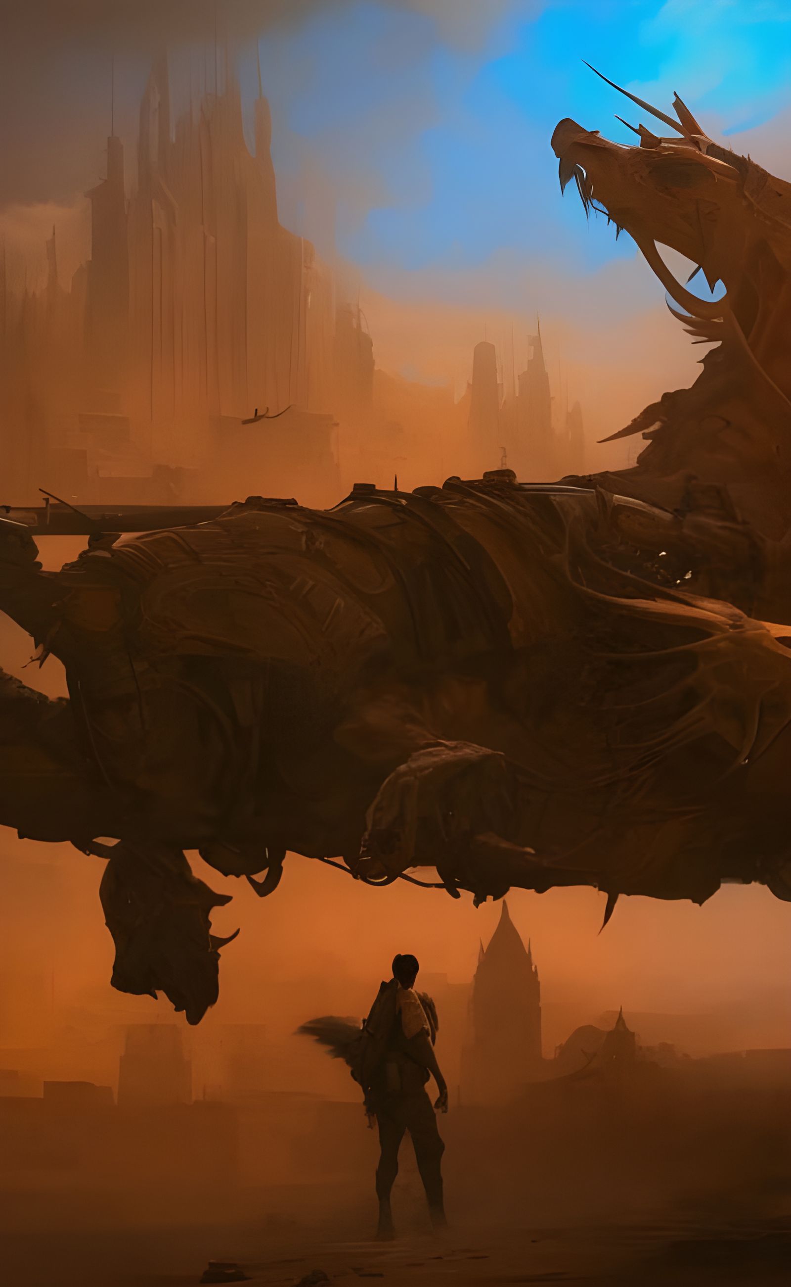 desert monster - AI Generated Artwork - NightCafe Creator