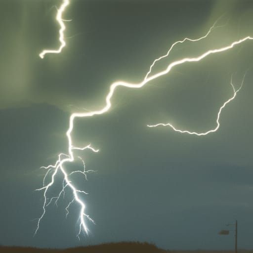 lightning - AI Generated Artwork - NightCafe Creator