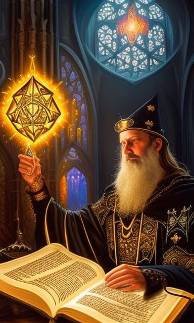 Merlin the Magician - AI Generated Artwork - NightCafe Creator