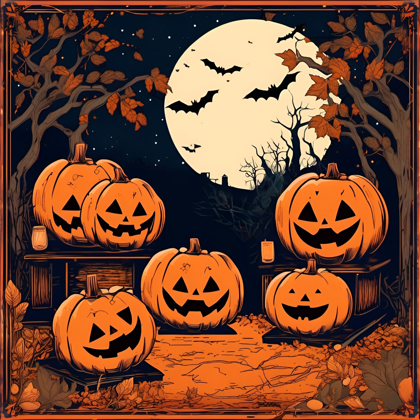 Happy October! This is my favorite time of year 🧡🧶🍂 - AI Generated ...