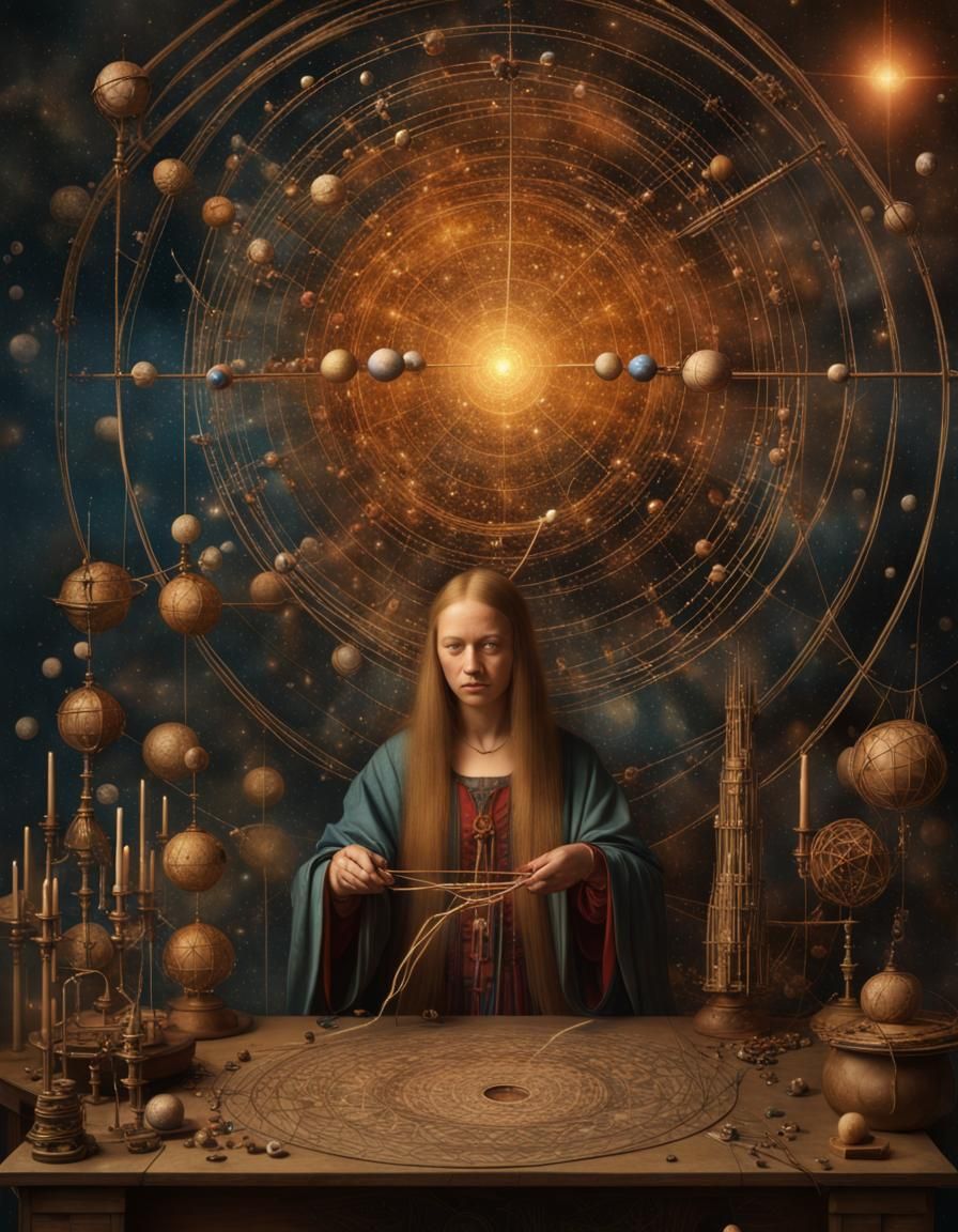 Mystic Weaver Series 1 - AI Generated Artwork - NightCafe Creator